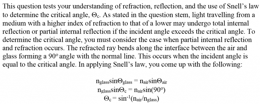 MCAT Physics – Refraction | Next Step Test Prep